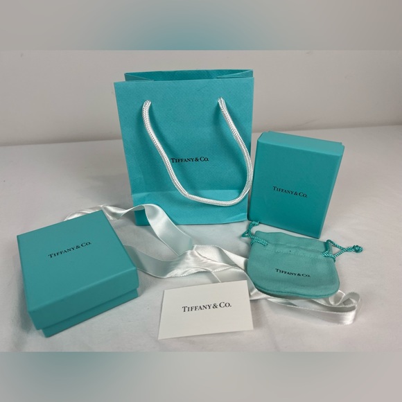 Tiffany & Co. | Accessories | Tiffany 2 Boxs Bag Pouch And Ribbon Empty ...